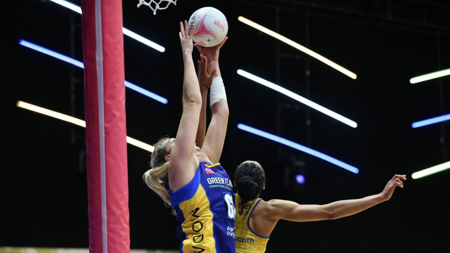Leeds Rhinos Netball 46 Team Bath Netball 52
