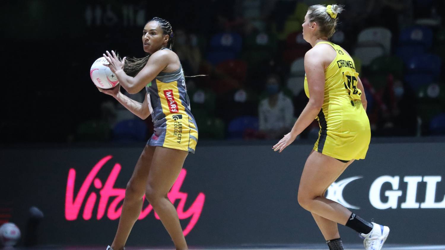 Leeds Rhinos Netball 34 Manchester Thunder 43