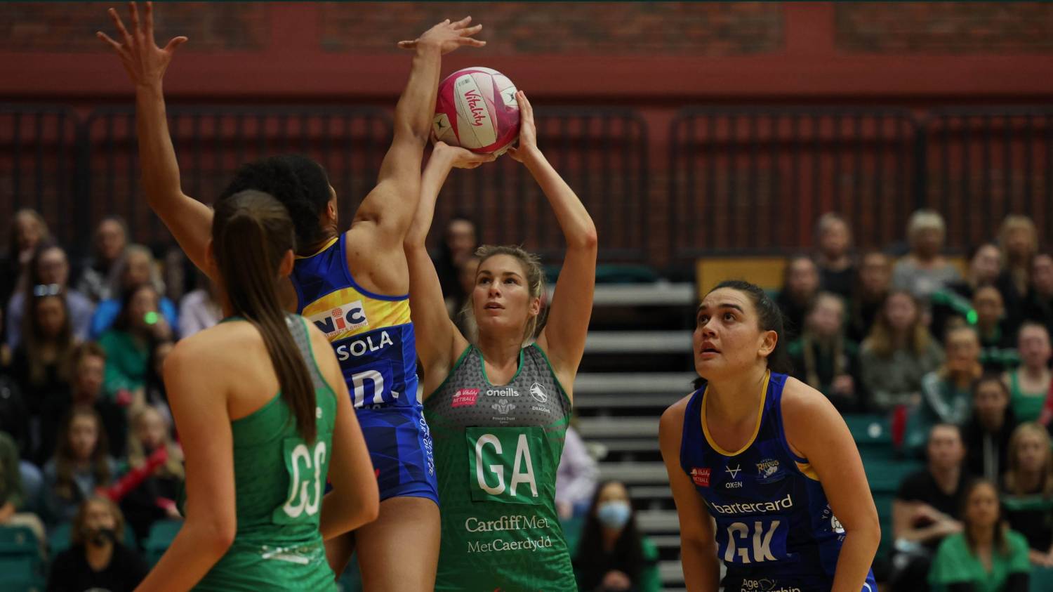 Celtic Dragons 52 Leeds Rhinos Netball 57