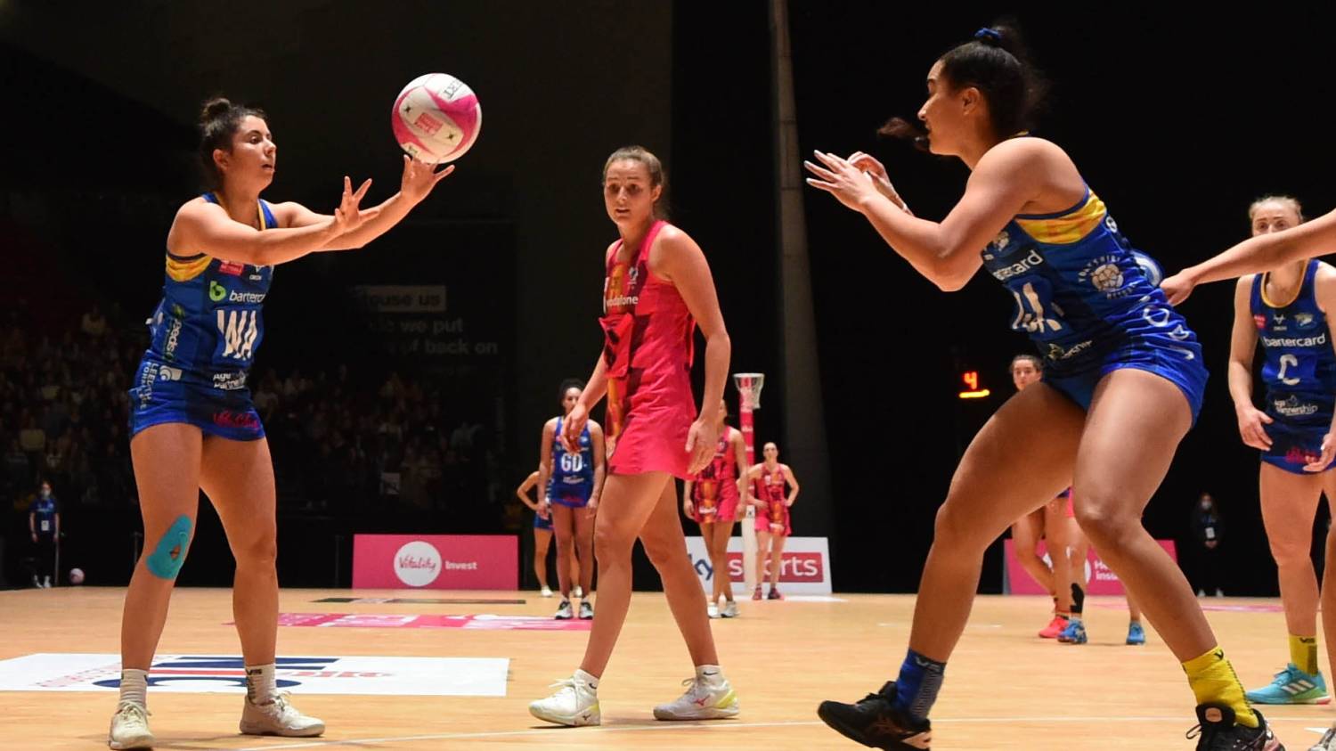 Rhinos Netball 44 Wasps Netball 43